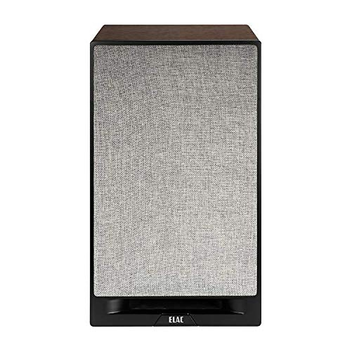 ELAC Debut Reference B6.2 Bookshelf Speakers - (Pair) Black Baffle, Walnut Cabinet