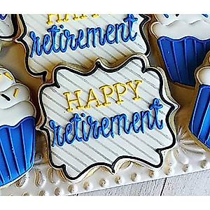 Square Plaque Cookie Cutter, 4.25" Made in USA by Ann Clark