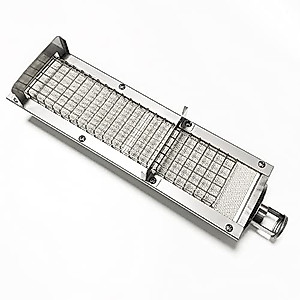 GRILLJOB BBQ Grill Searing Burner Ceramic Infrared Sear Burner Replacement Part P02005020A Compatible with Grand Hall Turbo Infrared Main Burner