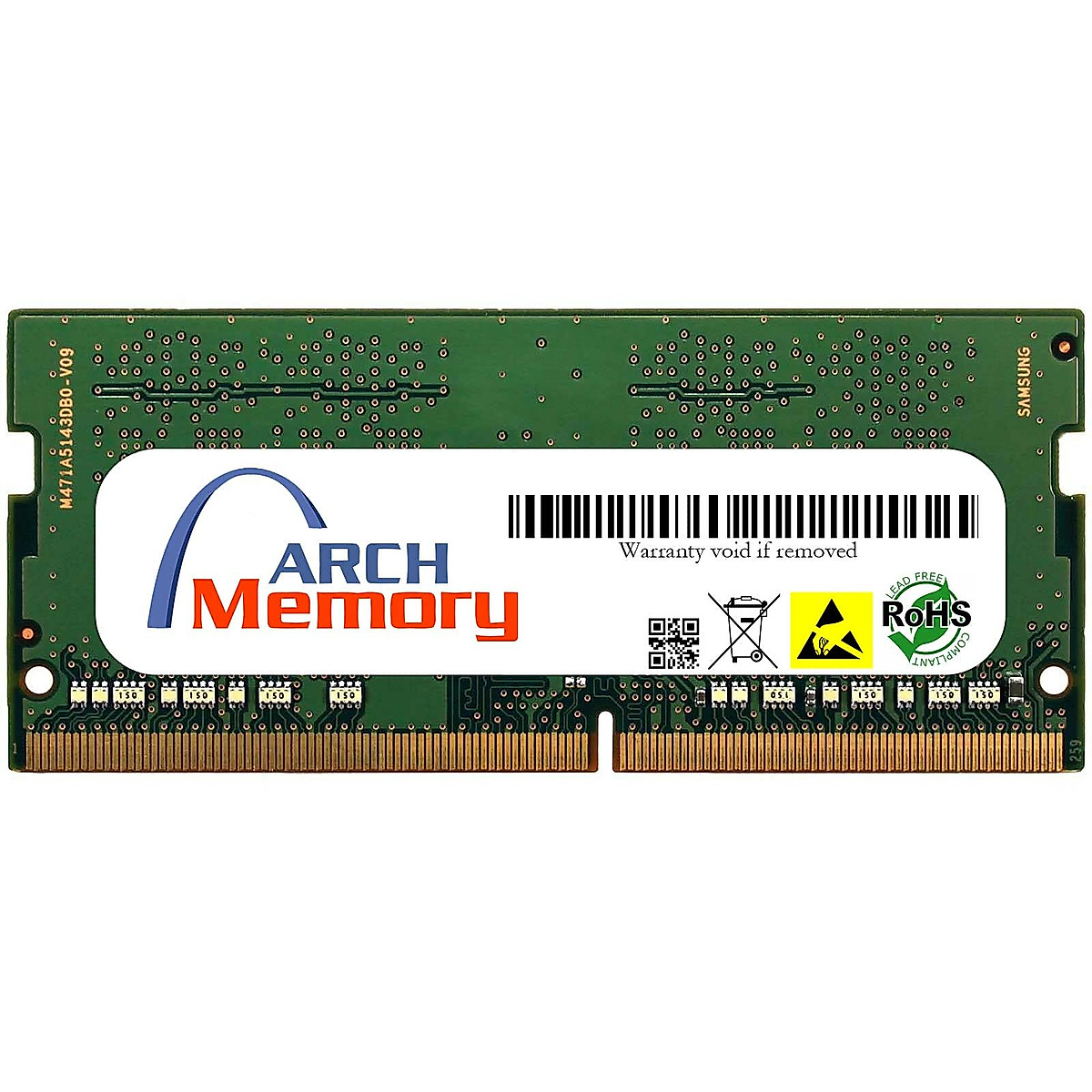 Arch Memory Replacement for D4ES01-16G 16GB 260-Pin DDR4 2666MHz ECC SODIMM RAM for Synology DS1522+ NAS Systems