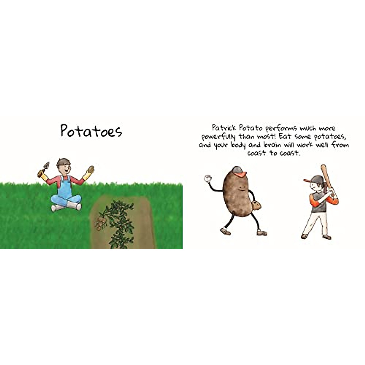 The Land of Secret Superpowers: Vegetables