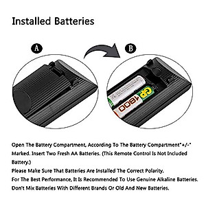 New RMT-B119A Remote Compatible with Sony Blu-Ray Disc DVD Player BDP-BX59 BDP-S390 BDP-S590 BDP-BX110 BDP-S1100 BDP-S3100 BDP-BX310 BDP-BX510 BDP-S580 DP-BX510 BDP-BX59 BDP-BX39