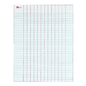 TOPS Data Pad, 13-Column Heavyweight 50-Sheet Pads, Box of 10 Pads (3616)