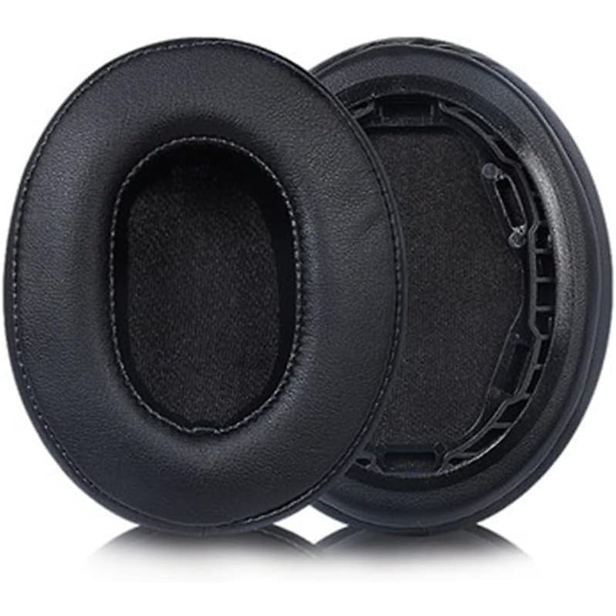Replacement WH-H910N Ear Pads Protein Leather Earpads Cushions Cover Repair Parts Compatible with Sony WH-H910N Wireless Noise-Canceling Over-Ear Headphones - Black