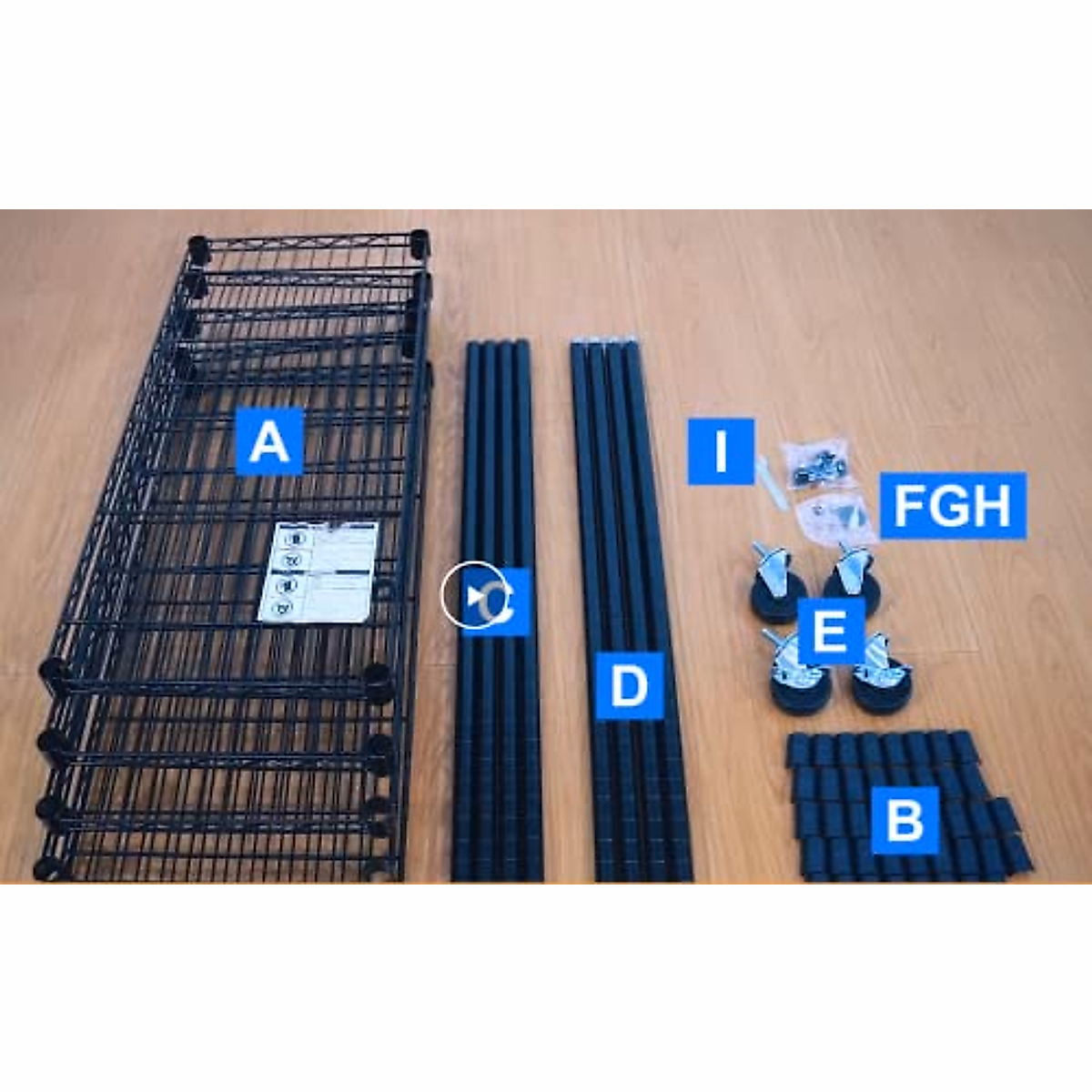 Wire Shelving Shelf/Utility Cart/Garment Accessories