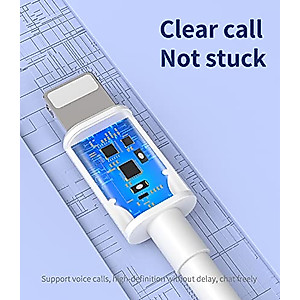 Lightning to 3.5mm Headphone Adapter(2pack) for iPhone Splitter Audio Apple Dongle Jack AUX Adaptador para Earphone 2 in 1 Phone and Charge Charger Earbud Cable 13 12 11 Pro Max Mini Xs Se 7 X 8 Plus