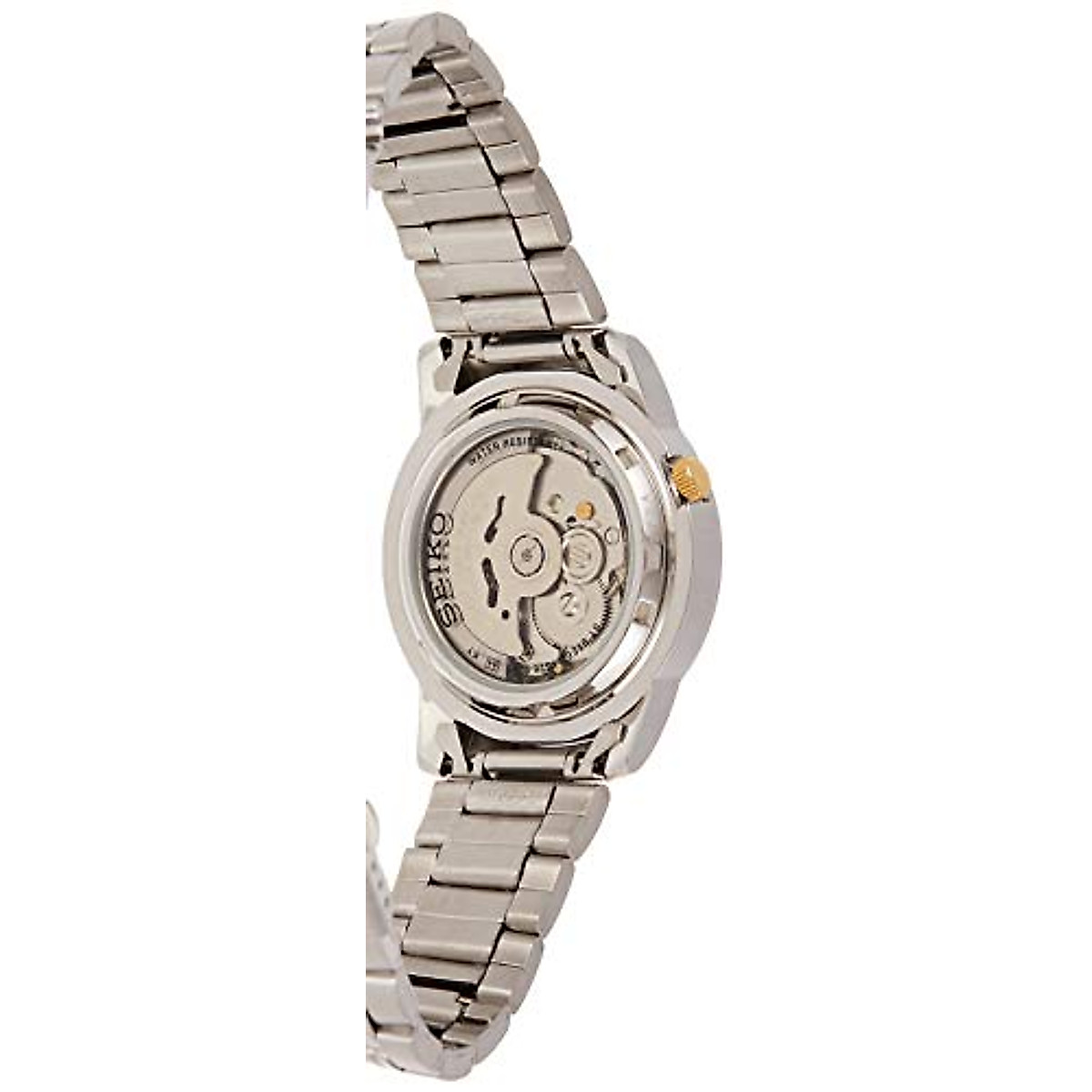 Seiko Men's SNKK07 5 Stainless Steel White Dial Watch