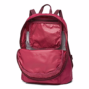 Columbia Unisex Lightweight Packable 21L Backpack, Red Onion, One Size