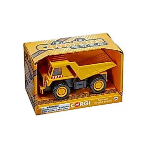 Corgi Chunkies Contruction Front Loader Tractor, Crane Truck and Dump Truck Triple Pack Toy Vehicles CHP02