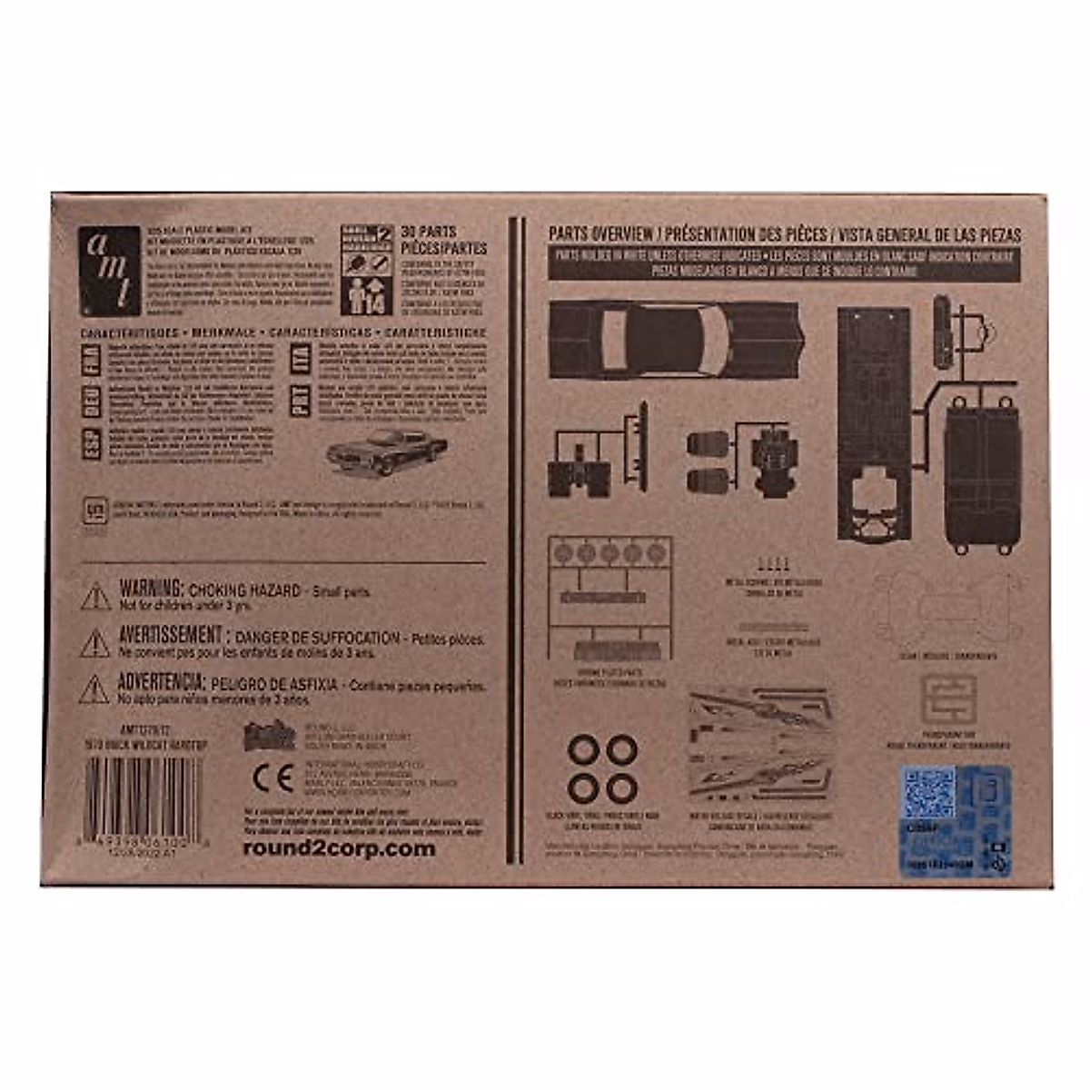 AMT1970 Buick Wildcat Hardtop 1:25 Scale Model Kit
