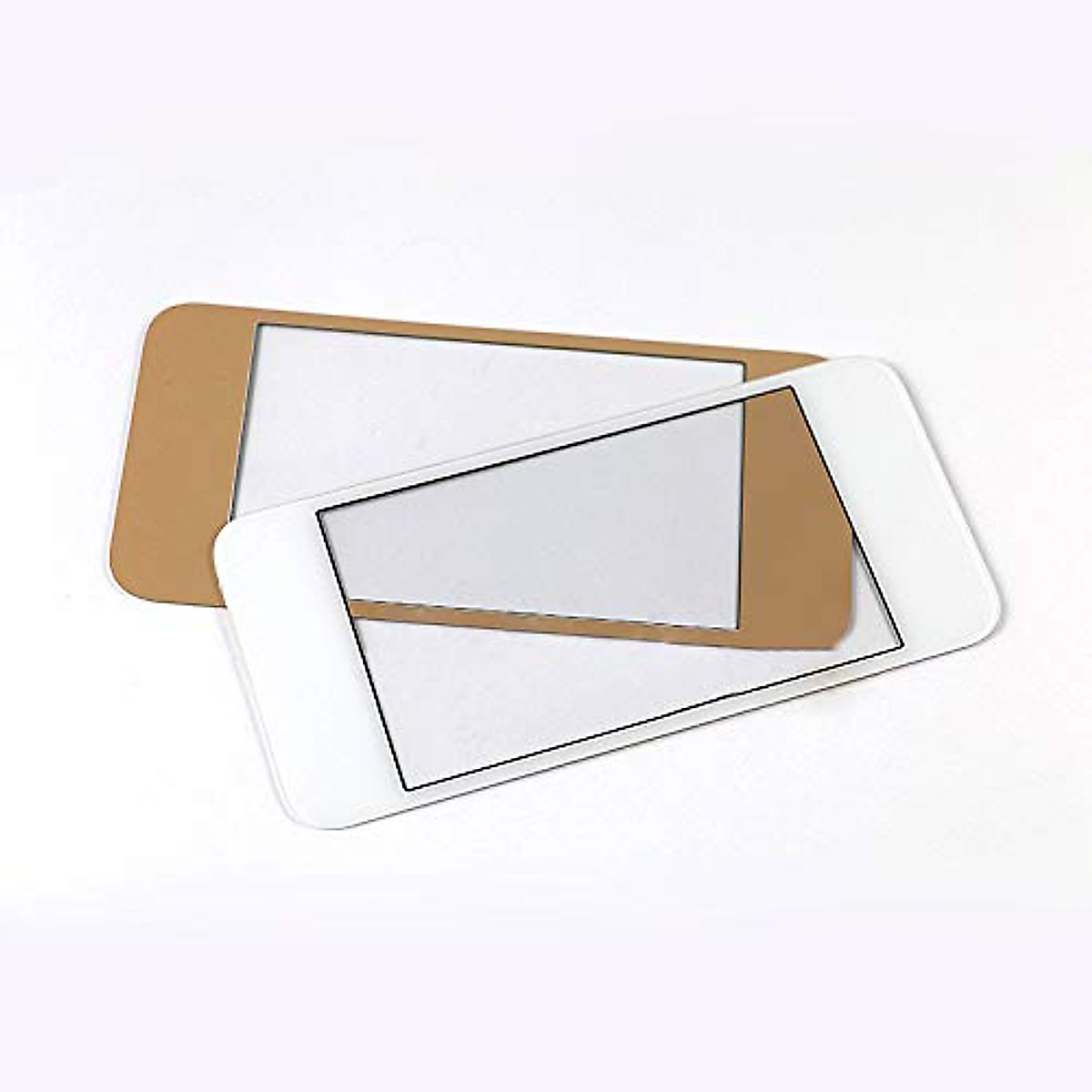 Top Surface Lens LCD Mirror Front Screen Lens for New 2DS XL LL Protector Cover White