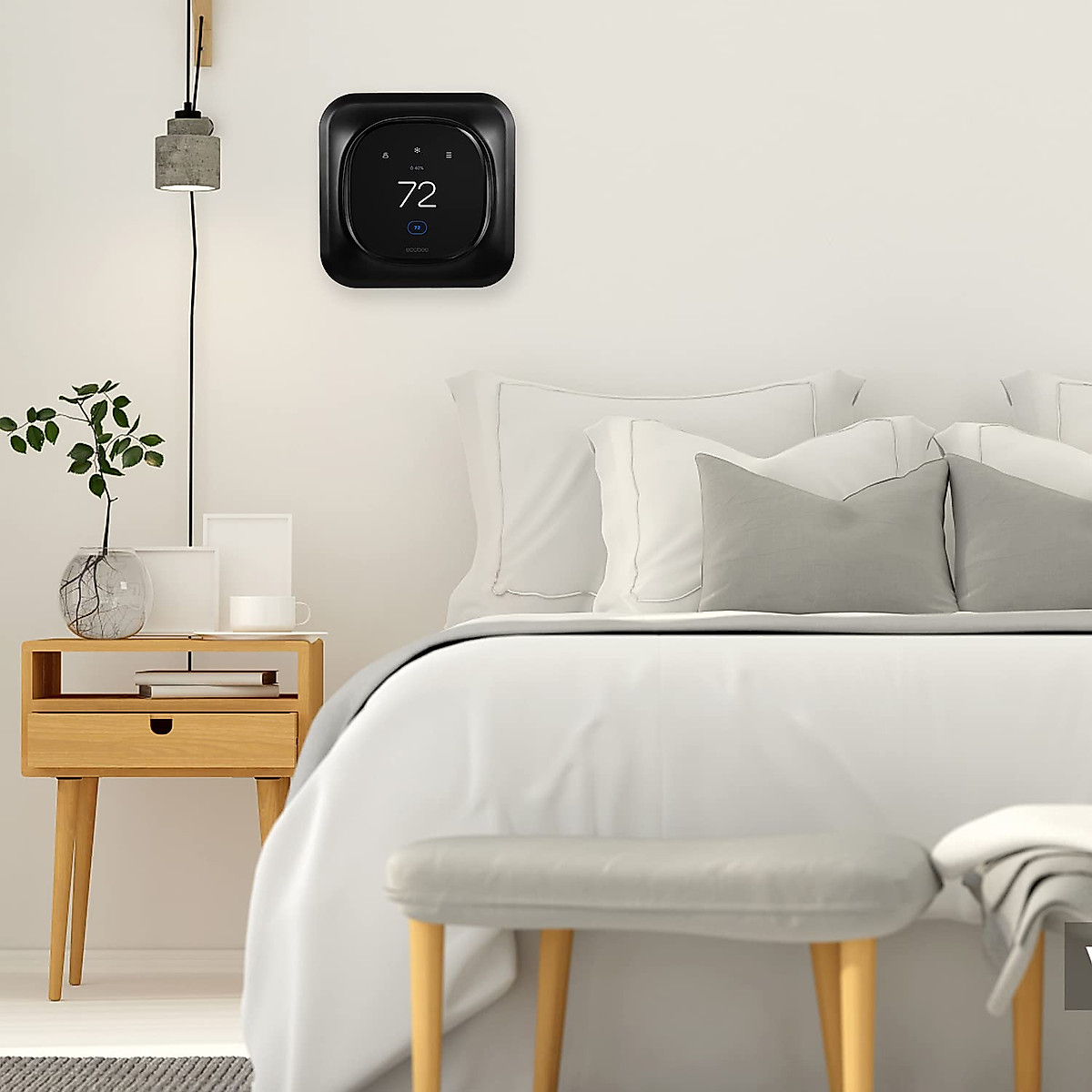 Wall Plate Bracket Protector Cover for NEW 2022 Ecobee Smart Thermostat Mount Kits Accessories