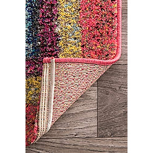 nuLOOM Hargis Labyrinth Runner Rug, 2' 5" x 8', Multi