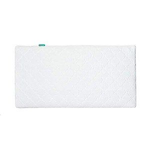 Newton Baby Waterproof Crib Mattress Pad | 100% Breathable Quilted Layer for Comfort & Universal Fitted Skirt for Secure Fit | Machine Washable | Crib Mattress Protector Pad Waterproof, 1 Pack