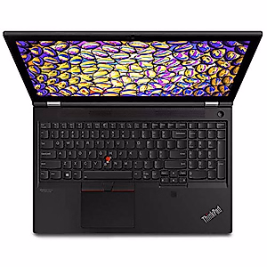 Lenovo ThinkPad P15 Gen 1 - High-End Workstation Laptop: Intel 10th Gen i7-10875H Octa-Core, 128GB RAM, 4TB NVMe SSD (2x2TB), 15.6" FHD IPS HDR Display, NVIDIA Quadro T2000, Win 10 Pro, Black