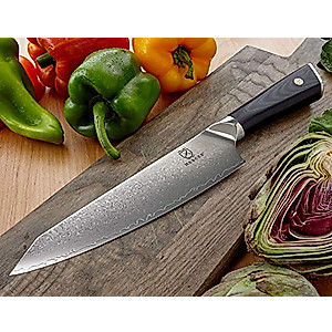 Mercer Culinary Premium Grade Super Steel, 8-Inch Chef's Knife, G10 Handle