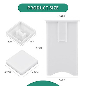 2Pack Butter Spreader Plastic Dishwasher Safe Corn Cob Butterer Holder with Built-in Cover Corn Cob Butter Holder Spreads Butter Dispenser On Pancakes, Waffles, Bagels and Toast Dispenser