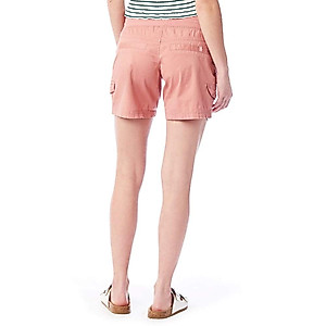 Unionbay Women's Christy Stretch Knit Waist Convertible Short, Prairie, Extra Small