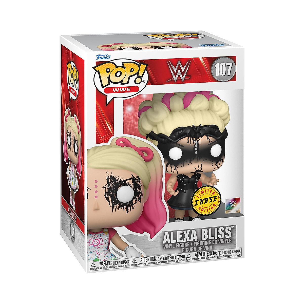 Funko Pop! WWE: Alexa Bliss - Wrestle Mania 37 with Chase (Styles May Vary)