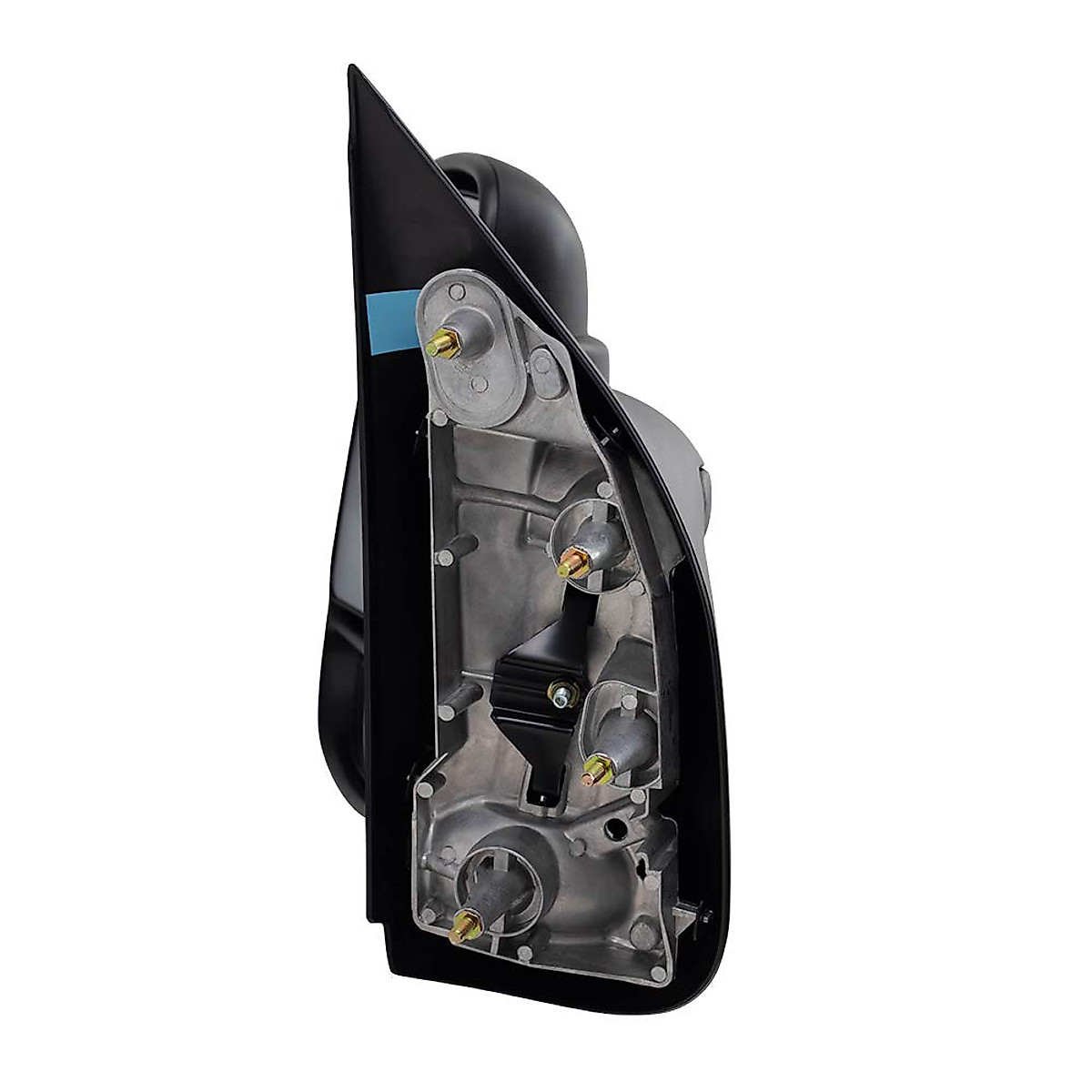 Brock Replacement Drivers Manual Tow Telescopic Side View Mirror Dual Arms Double Swing Compatible with 03-16 E-Series Van 7C2Z17683DA