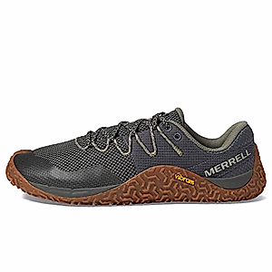 Merrell Men's Trail Glove 7 Sneaker, Pine/Gum, 9