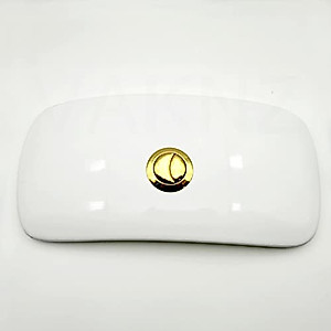 DLOETT Dual Flush Toilet Tank Button Round Shape Push Buttons Bathroom Accessories 38mm