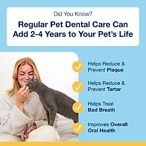 ProDen PlaqueOff Soft Chews with Natural Kelp - for All Breed Cats - Supports Normal, Healthy Teeth, Gums, and Breath Odor in Cats - 45 Soft Chews