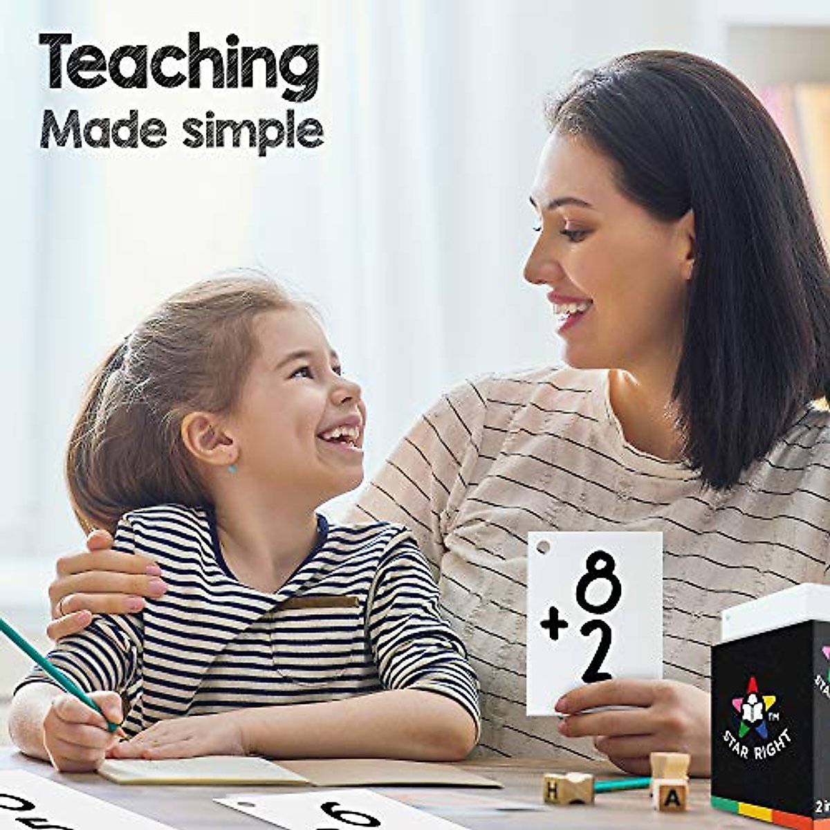Blank Flash Cards for Studying - 2" x 3" Blank Index Notecards - 1000 Pre Hole Punched White Index Cards with Metal Binder Rings - Blank Flashcards for GMT Prep, Math, and Language