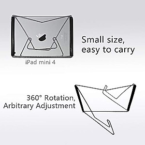 Textbook Stands,2PC Fold-n-Stow Metal Bookstand,Music Book Easel Display Holder,Adjustable Reading Stand,Small Book Rest for Kitchen Counertops,Bookrest for Hardcover Ipad,Cookbook,Recipe (2)