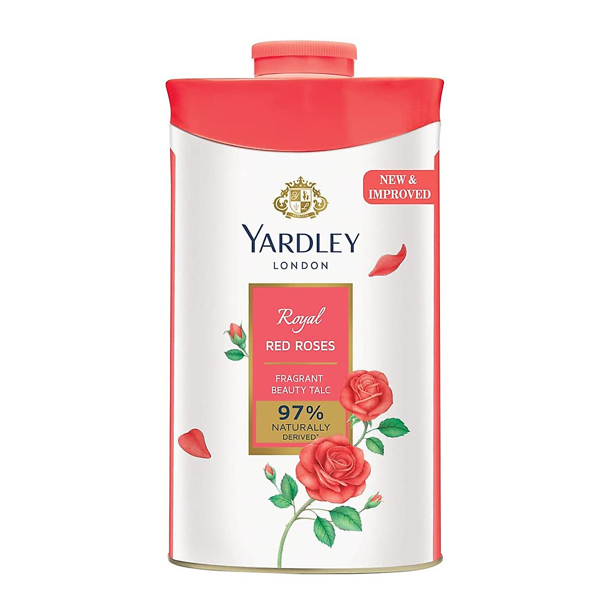 Yardley London RED Rose Perfumed Deodorizing Talc Talcum Powder 100gm