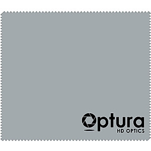 OPTURA HD Photo® Wide Angle + Macro Lens for Canon Rebel EOS T1 T2 T3 T4 T5 T6 SL1 SL2 SL3 XSI XTI T7 T3I T5I T4I 7D 80D + OPTURA Micro Fiber Cloth