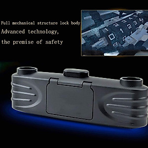 DULASP Lock for Bicycle U-Shaped Anti-Theft Lock Password Lock Mountain Bike Lock Electric Car Lock Bike Lock