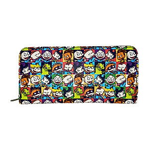 Loungefly Rugrats Nickelodeon Allover Print Zip Around Wallet