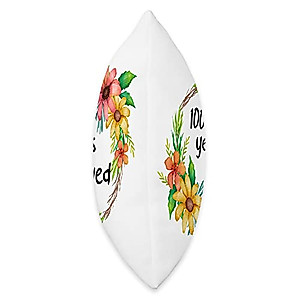 100th Birthday Gift Apparel 100th Birthday100 Years Loved Funny Gifts for Women, Grandma Throw Pillow, 16x16, Multicolor