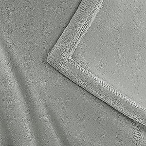 TAFTS Throw Blankets - Ultra Plush 320GSM - Soft, Ultra Comfy, Fluffy and Fuzzy - Plush Blankets and Throws for Couch, Bed & Living Room - All Seasons - Blankets King Size - Space Grey