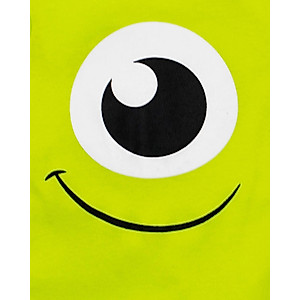 Disney Pixar Monsters Inc. Mike Newborn Baby Boys Cosplay Bodysuit and Hat Set 3-6 Months