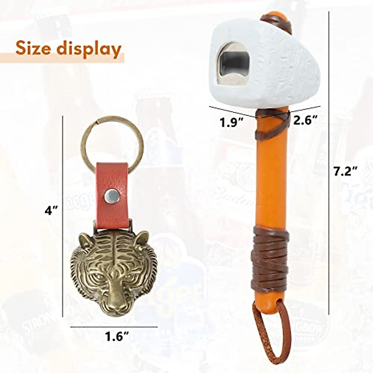 heavy duty can opener Beer Gifts for Men, Beer Bottle Opener for Bar Party, Fathers Day Gift, Mens Christmas Gifts, Birthday Gift Unique Beer Gift for Him Dad Husband Boyfriend gadgets for men