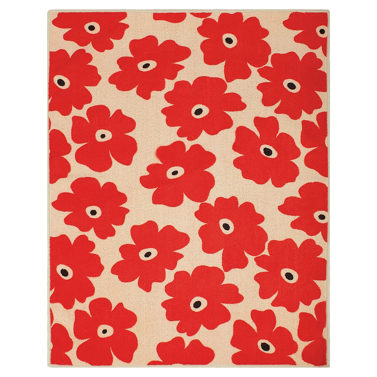 MÜkitchen | MÜtowel | 100% Quality Microfiber | Durable Towels for Cleaning & Drying Kitchen Surfaces | Washable & Reusable | Set of 3 | Poppy Red