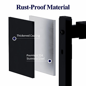 Kitsure Over The Sink Dish Drying Rack - 23.6" to 35"x21.2", Adjustable Sink Drying Rack for Kitchen Sink with Large Capacity, 2-Tier Dish Rack Over Sink with Multifunctional Baskets,Black