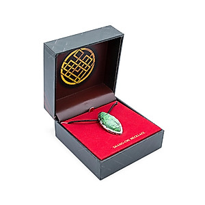 SalesOne LLC Marvel Studios Shang-Chi and the Legend of the Ten Rings Green Pendant Necklace Authentic Prop Replica, Cosplay Costume Accessories | MCU Superhero Comic Book Gifts And Collectibles