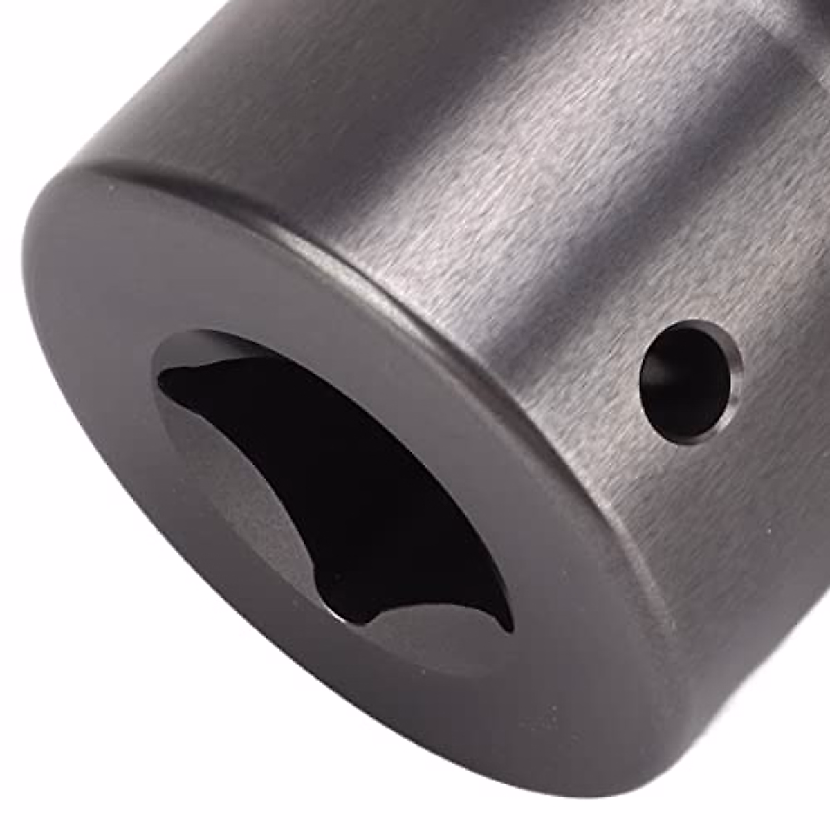 Centre Lock Wheel Nut Installer, 3/4in 15 Teeth Easy Operation Deformation Proof Centre Lock Wheel Nut Socket for Car Maintenance