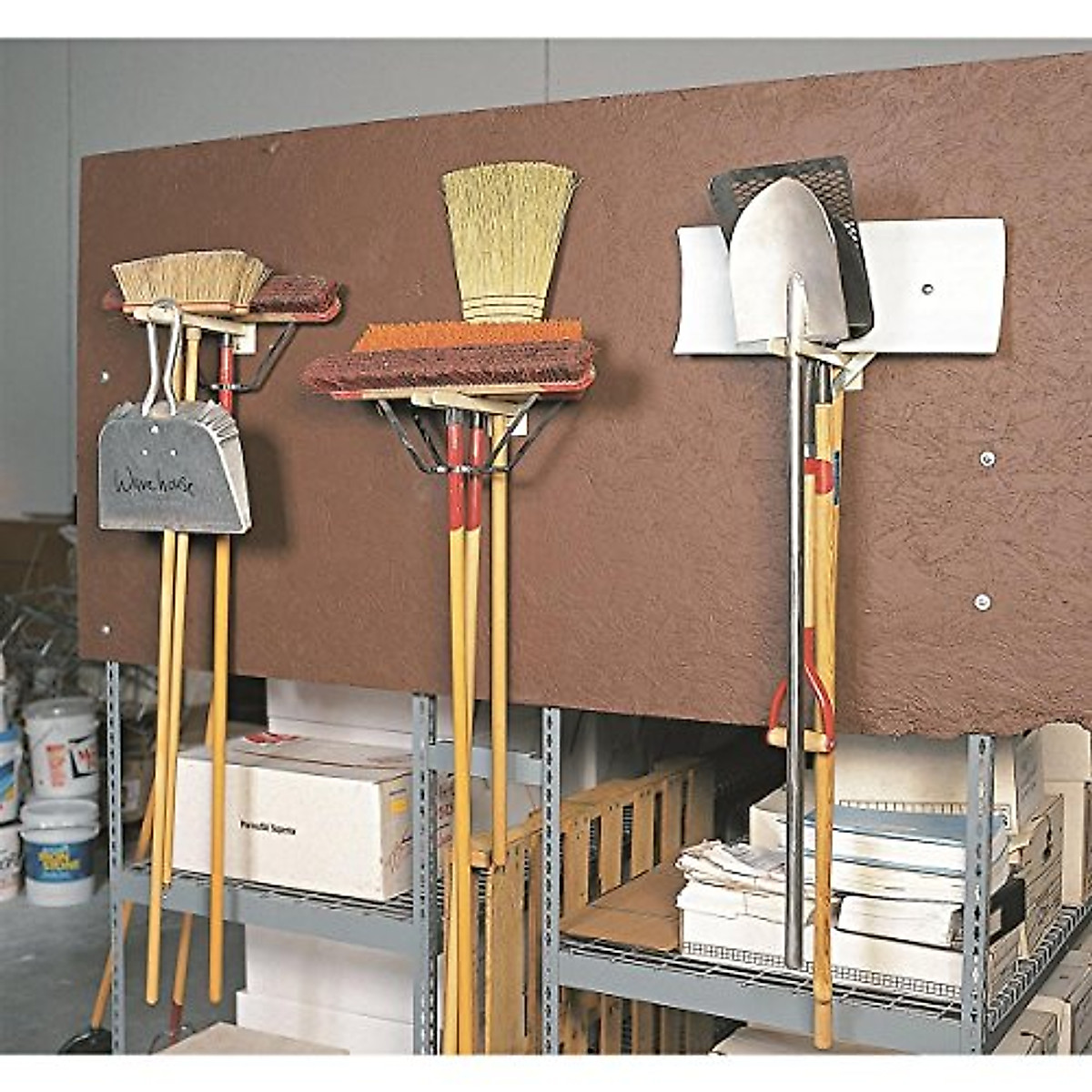 GEMPLER'S Extra Wide Tool Rack for Trimmers, Blowers, and Stepladders