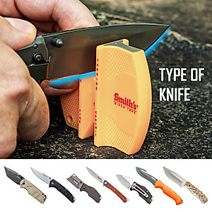 Smith's CCKS 2-Step Knife Sharpener , Yellow