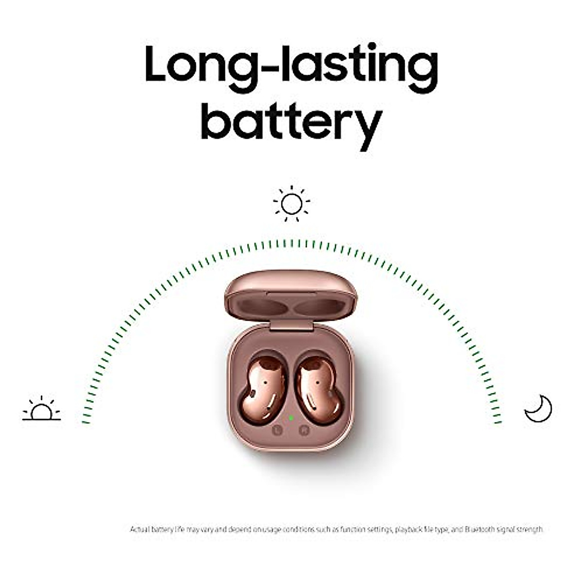 SAMSUNG Galaxy Buds Live True Wireless Bluetooth Earbuds w/ Active Noise Cancelling, Charging Case, AKG Tuned 12mm Speaker, Long Battery Life, US Version, Mystic Red