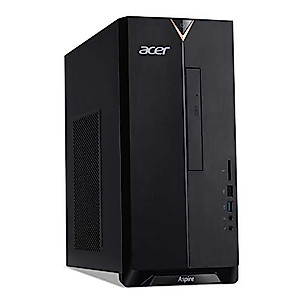 Acer Aspire TC-895-UA92 Desktop, 10th Gen Intel Core i5-10400 6-Core Processor, 12GB 2666MHz DDR4, 512GB NVMe M.2 SSD, 8X DVD, 802.11ax Wi-Fi 6, USB 3.2 Type C, Windows 10 Home