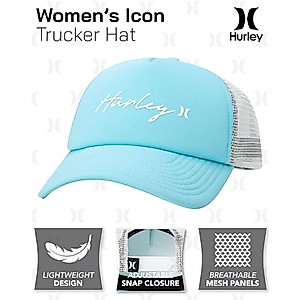 Hurley Women's Streetwear, Topaz Mist, one Size fits Most