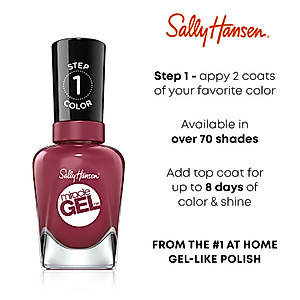 Sally Hansen Miracle Gel Nail Polish, Shade Pink-terest 279 (Packaging May Vary)