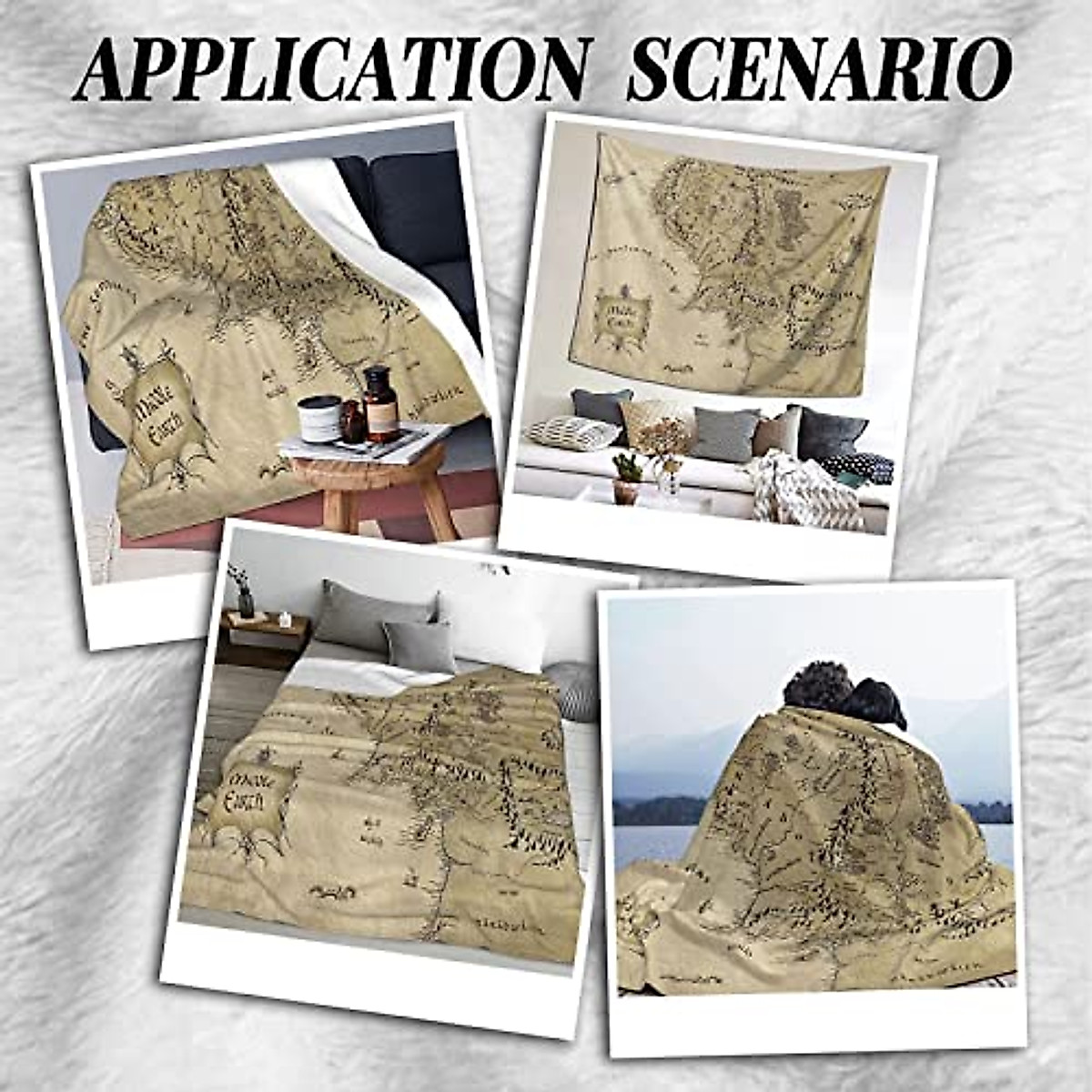 Blanket Ultra Soft Fleece Home Decorative Throw Blanket Couch Bed Sofa Living Room Blankets for Men Women Kids Adults 50"x40"