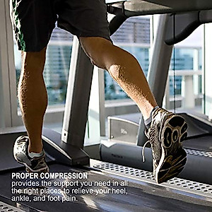 PAPLUS Low Cut Compression Socks for Men and Women, No Show Ankle Running Compression Foot Socks with Arch Support for Plantar Fasciitis, Cyling, Athletic, Flight, Travel, Nurses