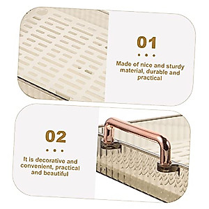 Zerodeko 3pcs Drain Tray draining Fruit Serving Tray drip Catcher Tray Kitchen soap Tray Household Fruit Tray Sink Dishwasher Dish Tray Drying Rack Water Cup The pet Drying pad